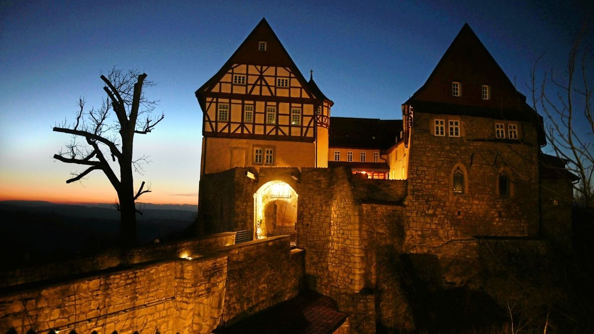 Auf Burg Bodenstein wird gebaut und saniert