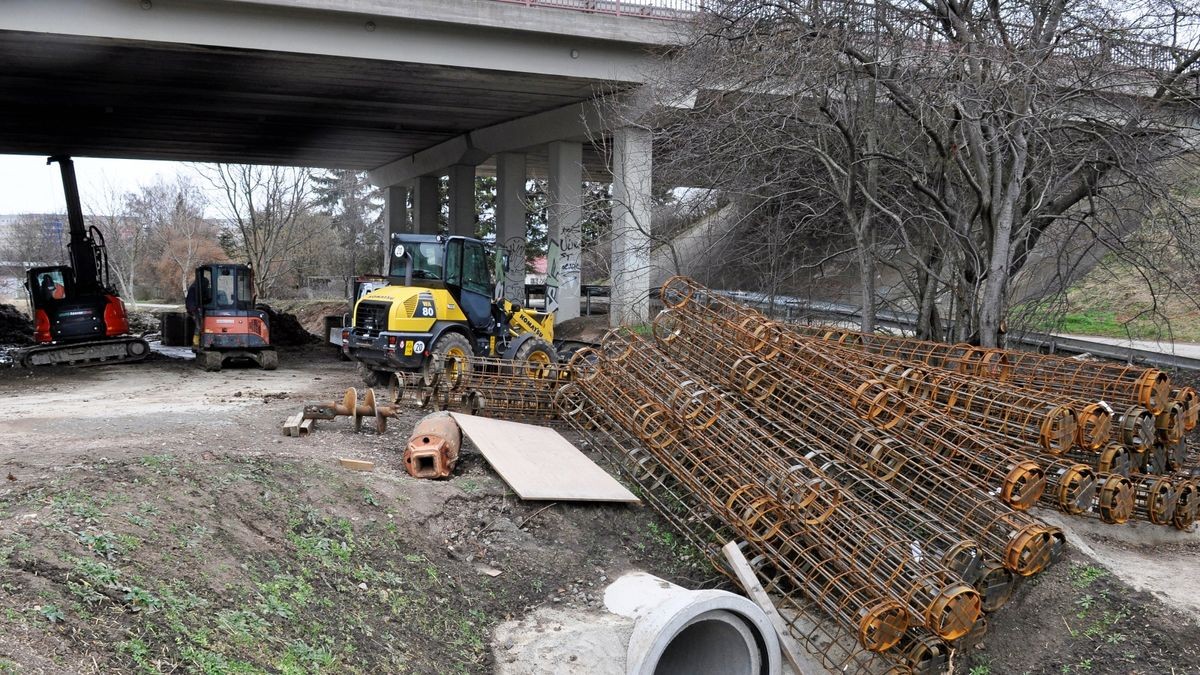 B4-Brücken im Erfurter Norden werden statisch verstärkt