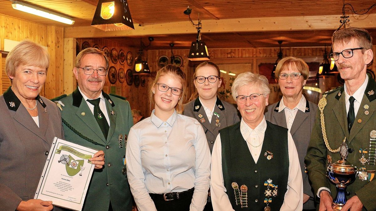 Groß Vahlberger Schützen ehren ihre Vereinsmeister