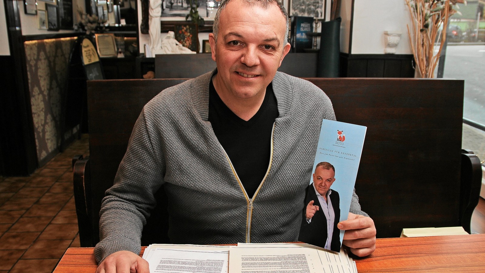 Sotirios Kostas stellt seine „Vision für Ennepetal“ vor