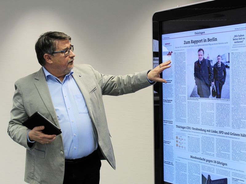 Schneller, preiswerter und ohne Zustellprobleme mit dem OTZ E-Paper