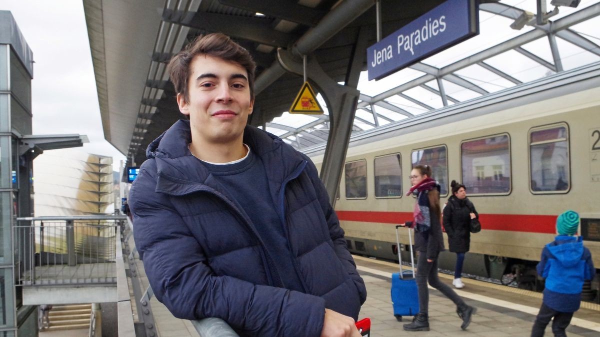 Zum Frühstück von Jena mal schnell mit dem Nachtzug nach Wien