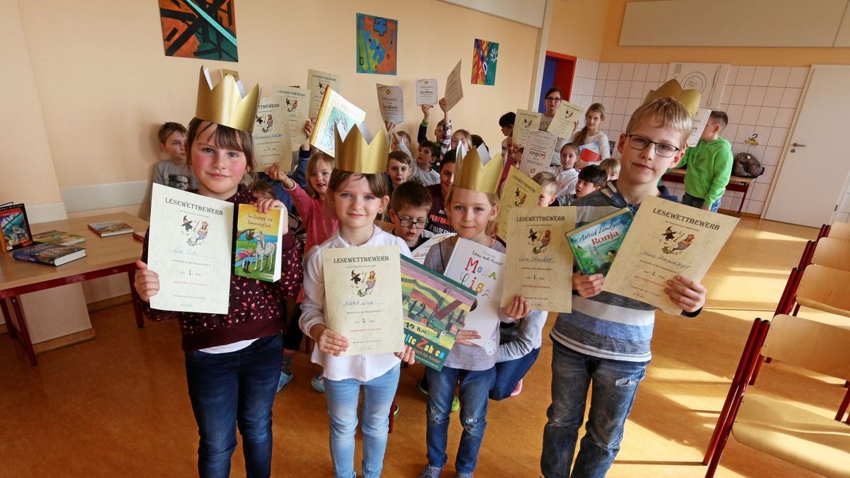 Lesekönige in Westerengel gekürt