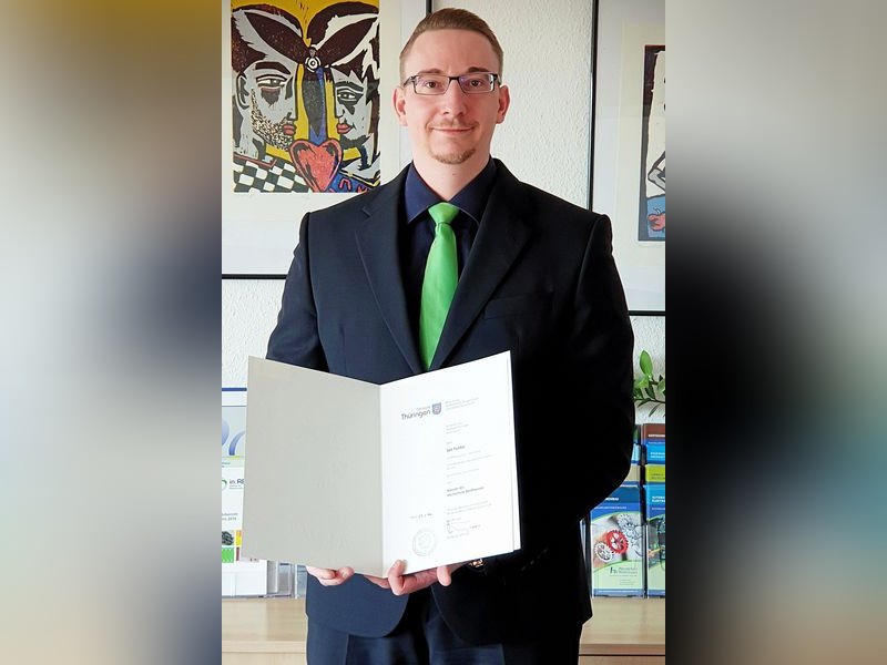 Jan Funke ist ab 1. April neuer Hochschulkanzler in Nordhausen