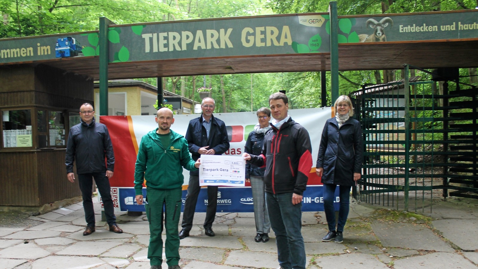 1000 Kinder-Eintrittskarten für den Tierpark in Gera