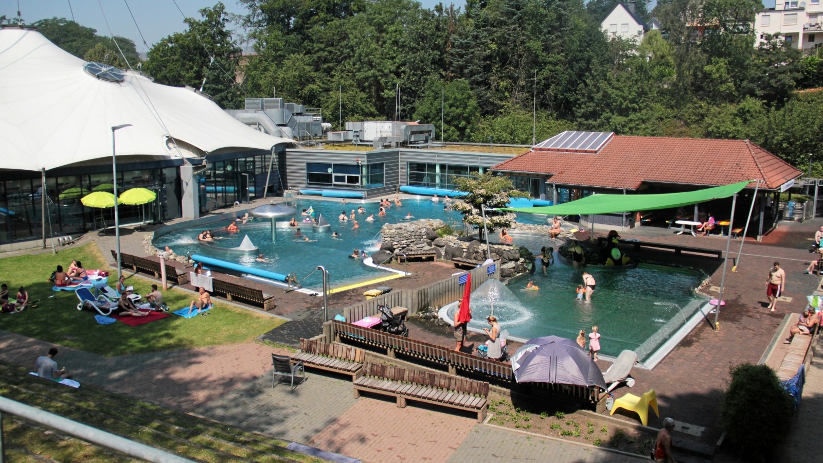 Parkbad in Velbert-Mitte öffnet an Fronleichnam als Freibad