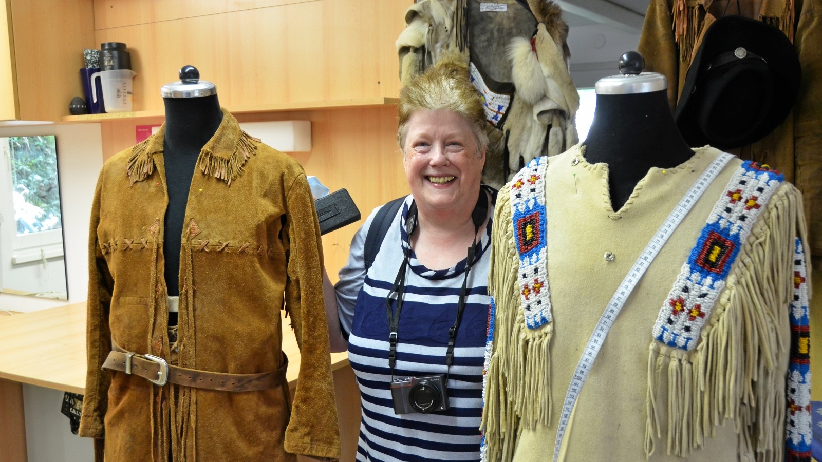 Hinter den Kulissen des Kalkbergs Karl-May-Luft schnuppern