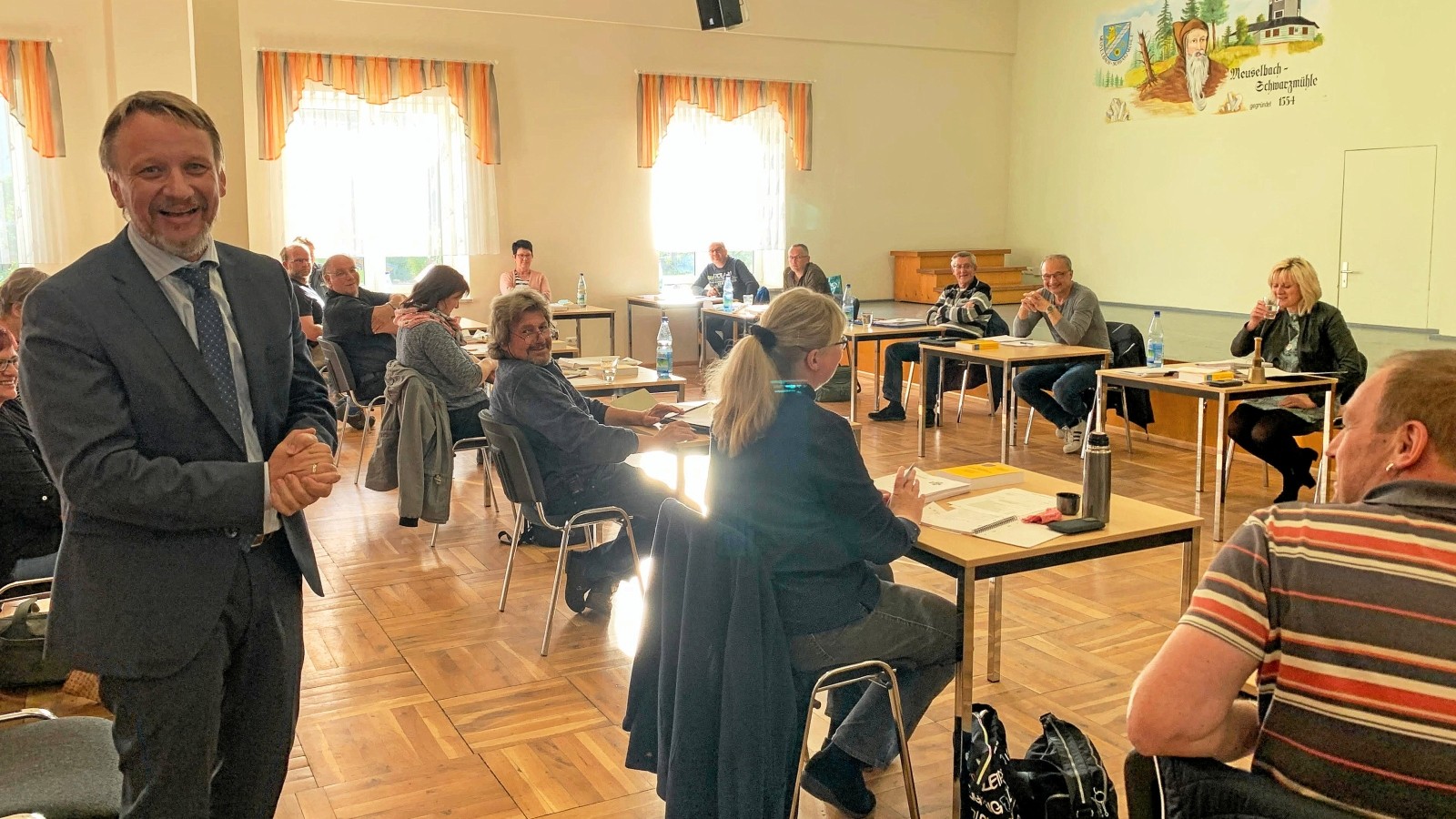 Ulf Ryschka hat Antrittstournee im Schwarzatal abgeschlossen