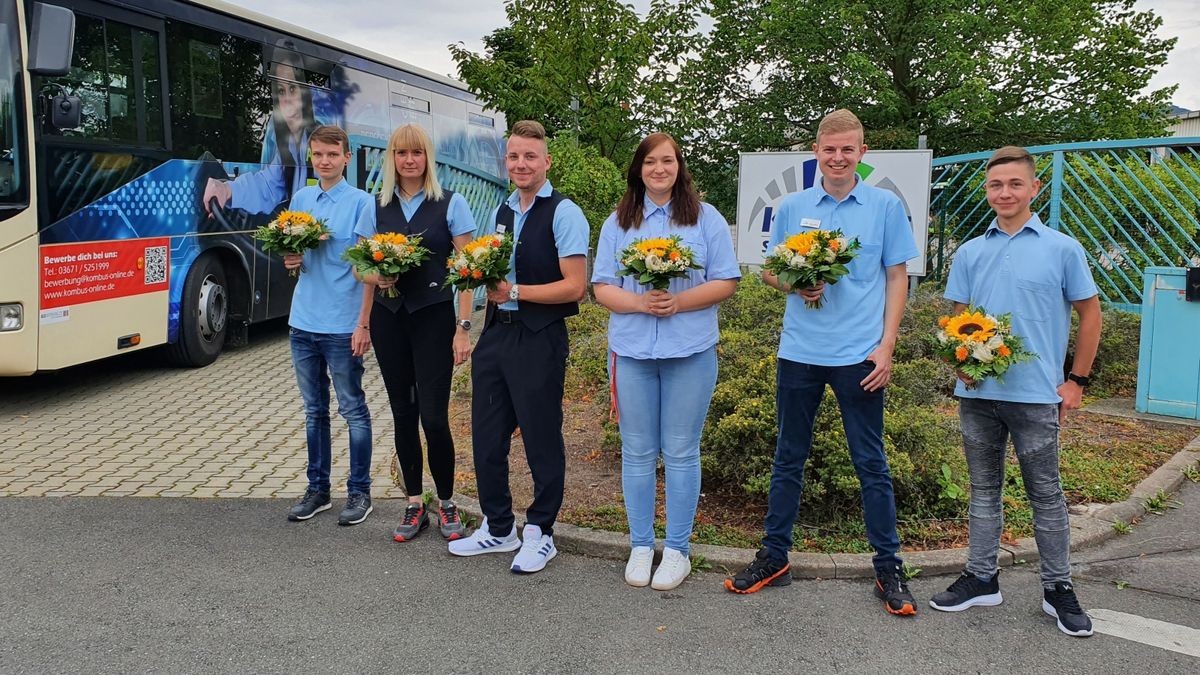 Sechs neue Kombus-Busfahrer in der Region
