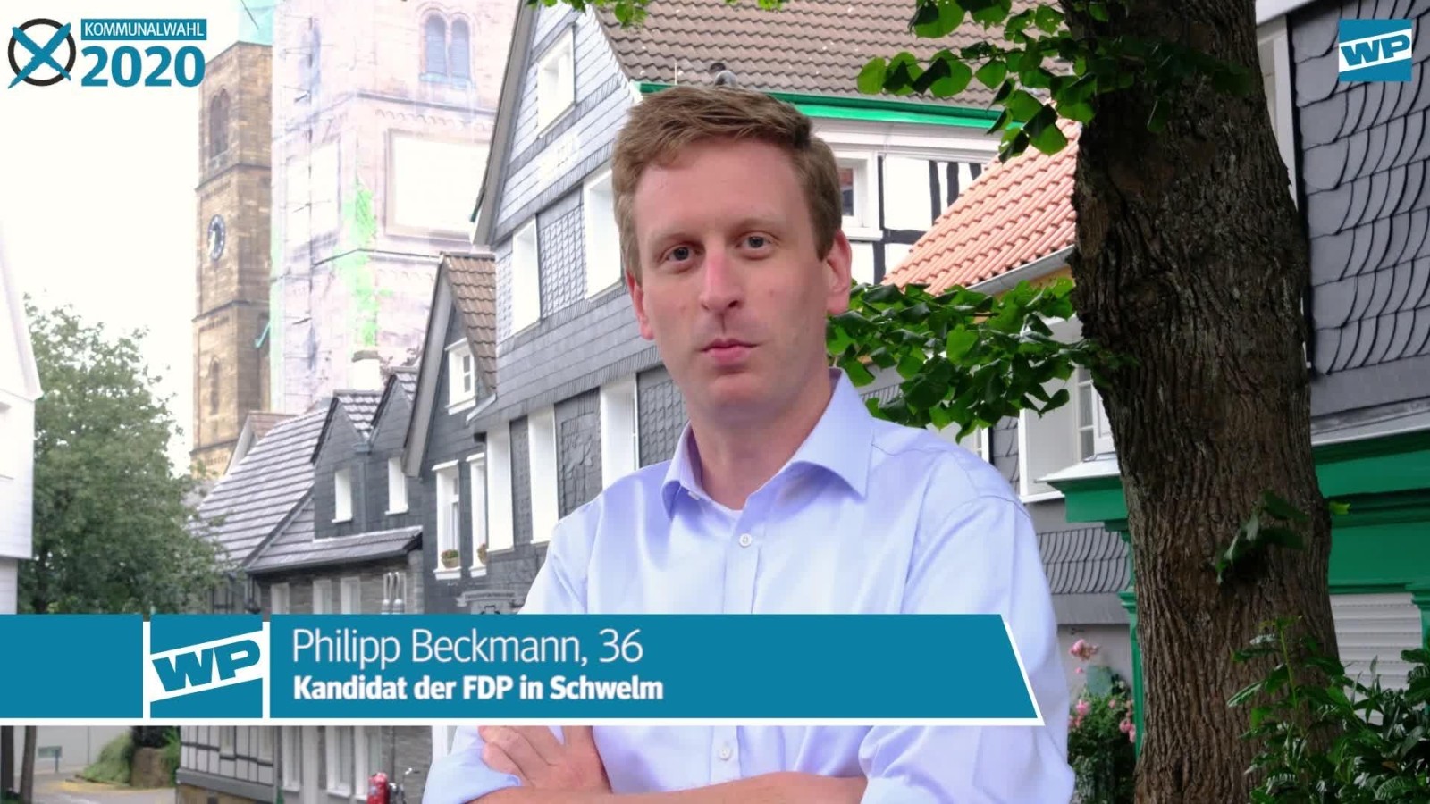 Philipp Beckmann ist Kandidat der FDP in Schwelm