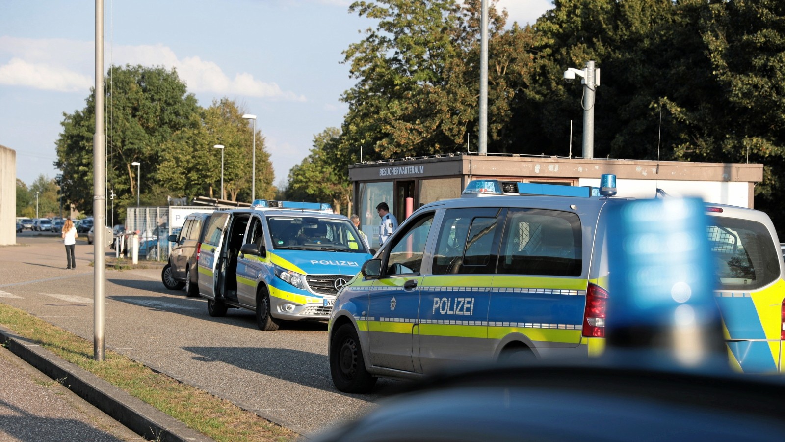 Geiselnahme in JVA Geldern - Essener Polizei im Einsatz
