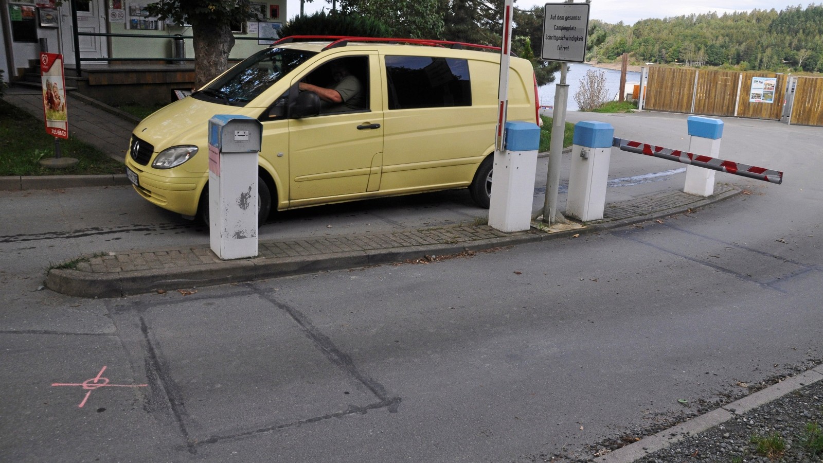 Campingplatz Kloster: Wenn sich der Schlagbaum zu früh senkt