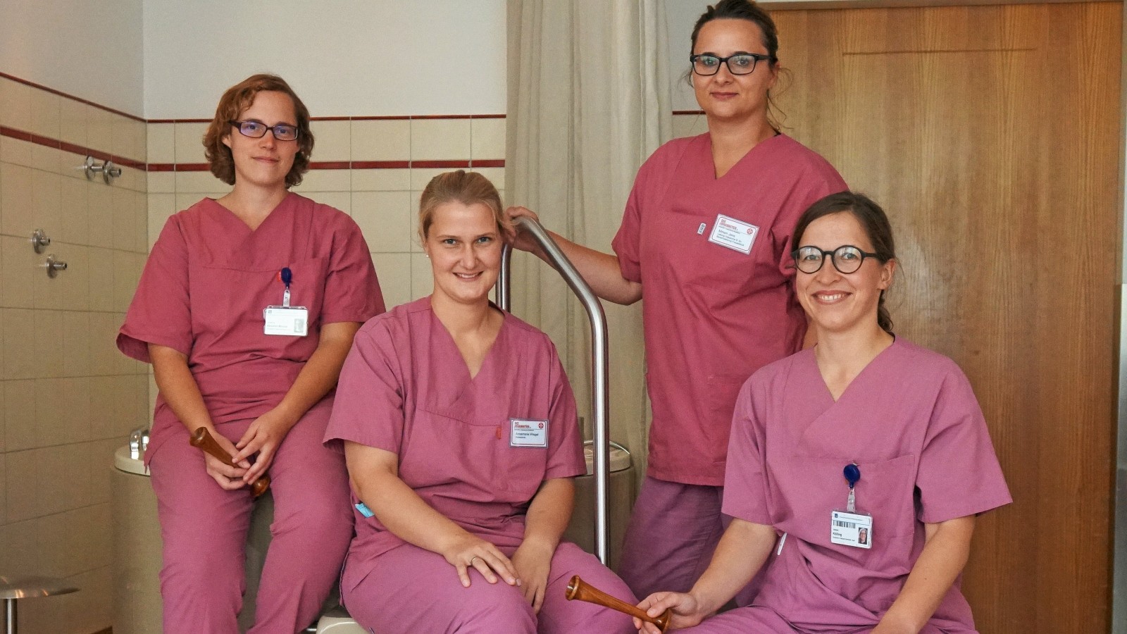 Erste Hebammen-Studenten im Johanniter Krankenhaus