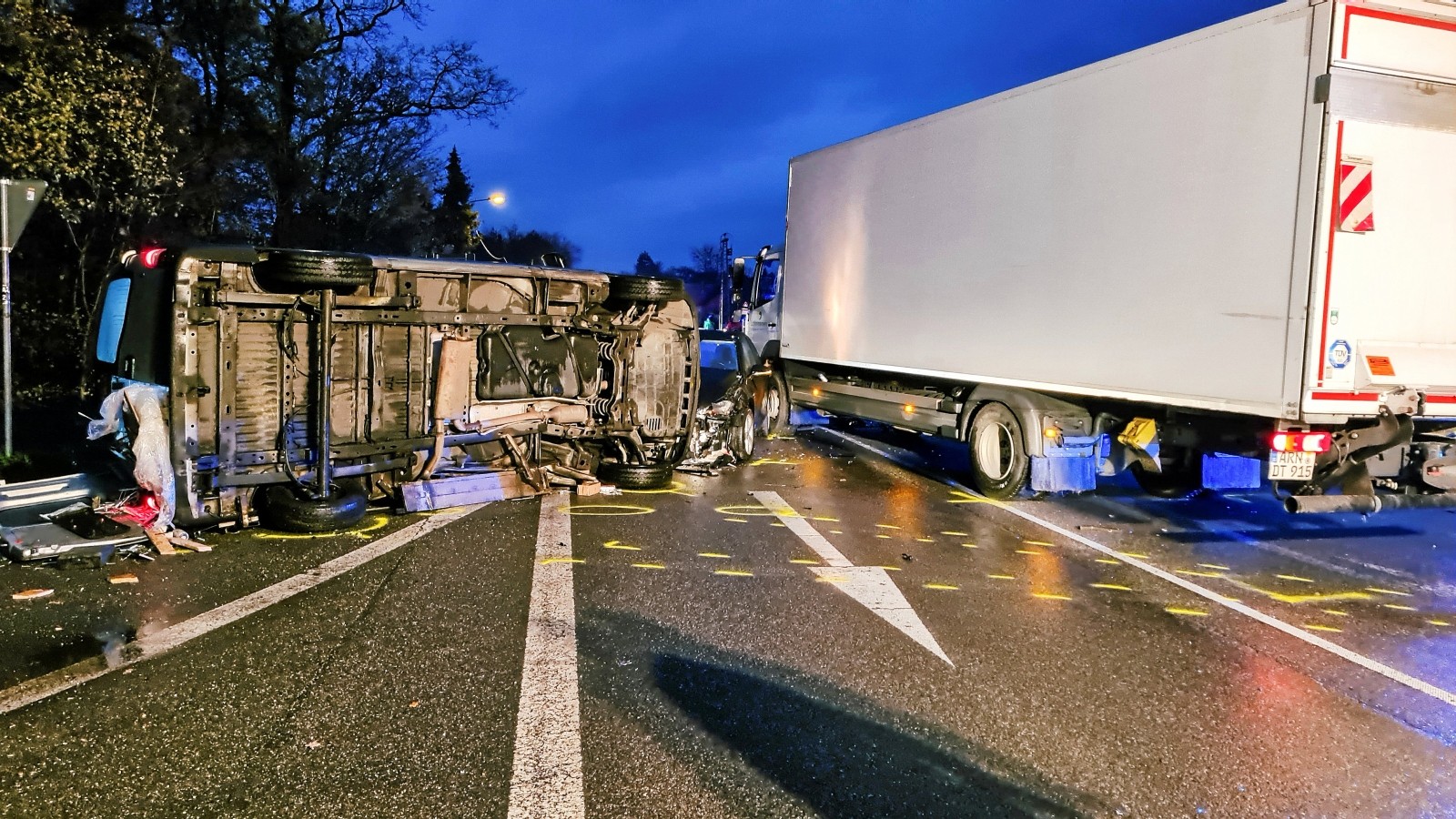 Wesel: Vorfahrt missachtet? Vier Schwerverletzte bei Unfall