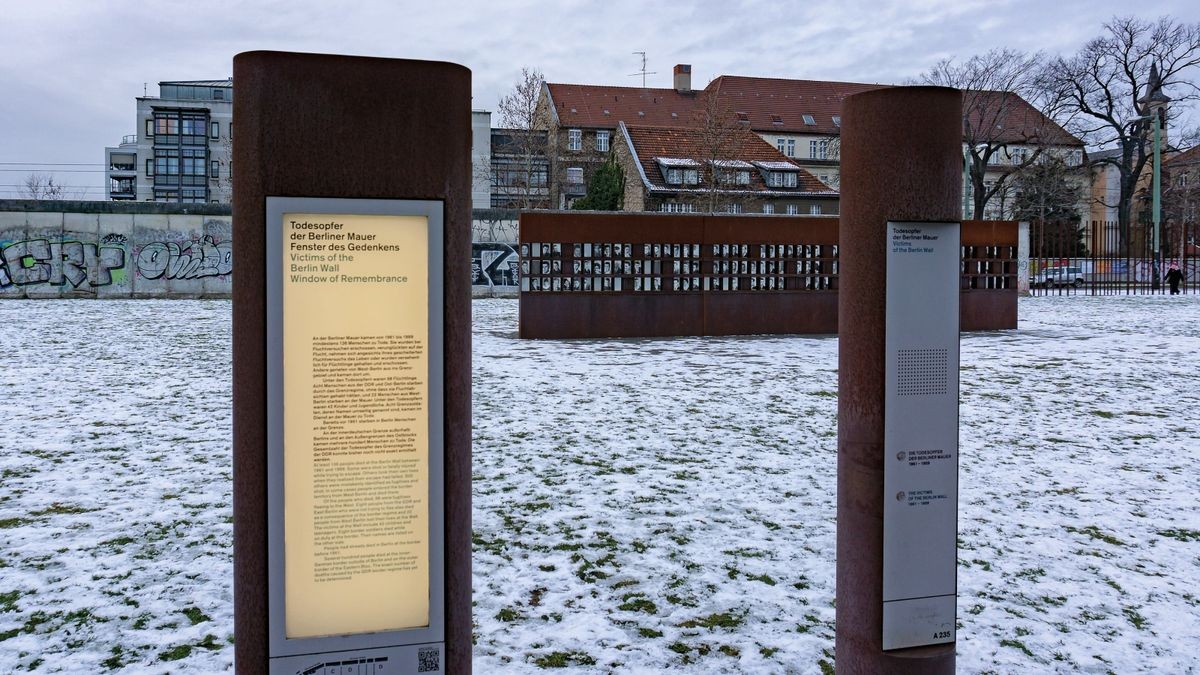 Die letzten Spuren der Berliner Mauer in Mitte