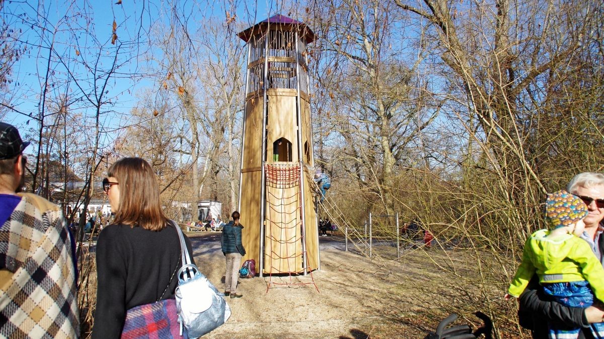 Der neue Leuchtturm im Jenaer Paradies