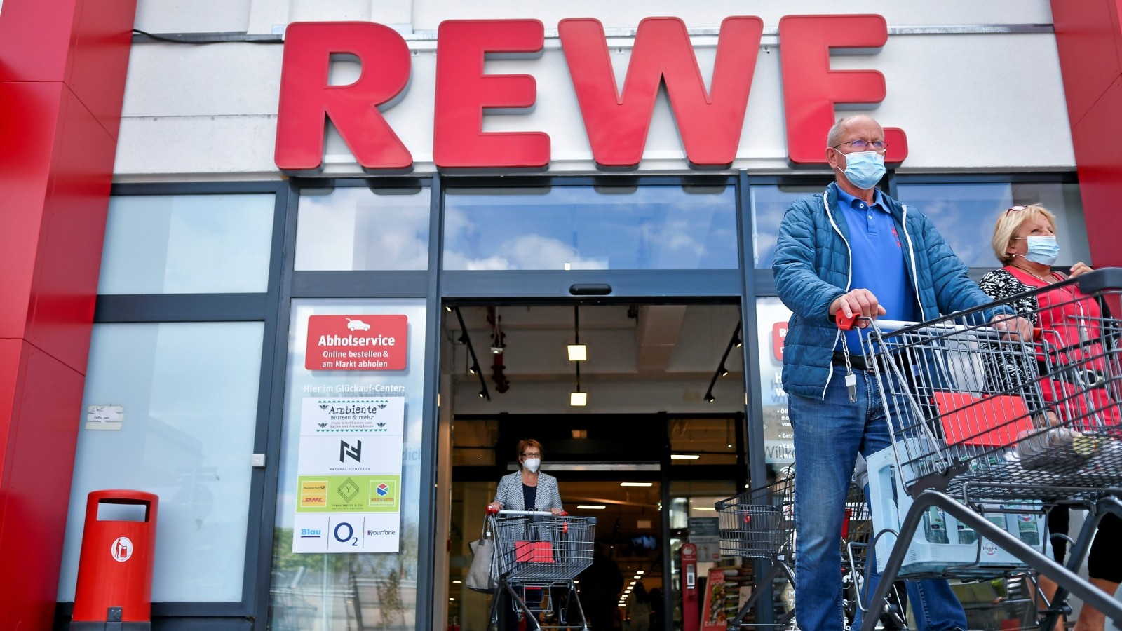 Neues Glückauf-Center startet mit Eröffnung des Rewe-Marktes