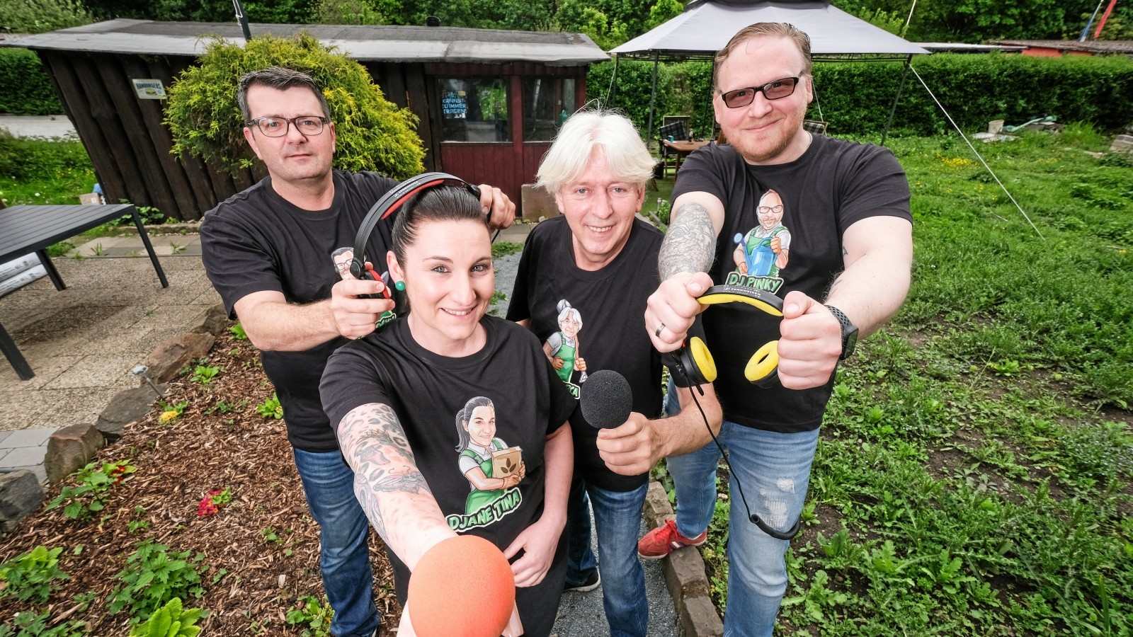 Duisburger DJs senden Lebenszeichen aus dem Schrebergarten