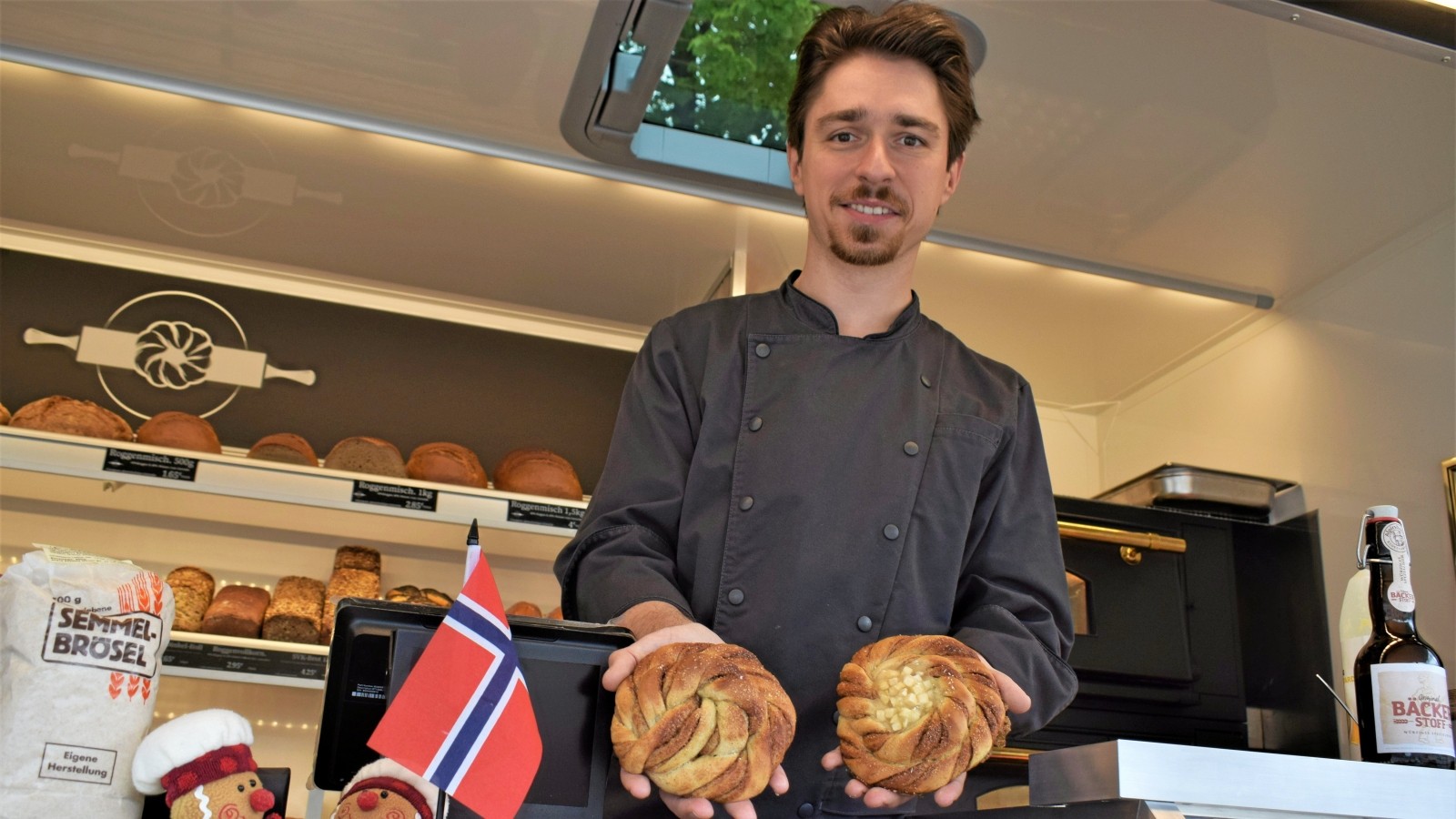 Kanelsnurrer und Fylte Boller für Saalfeld