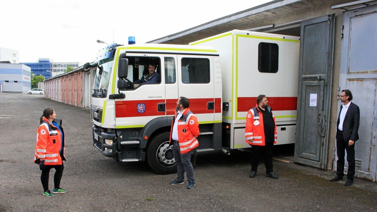 So sieht es für das DRK im Katastrophenschutz der Stadt Gera aus ...