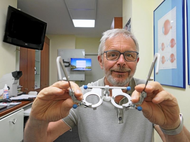 Hobby und Beruf – das ist ein Ding für Optiker Ralf Stegmann in Jena