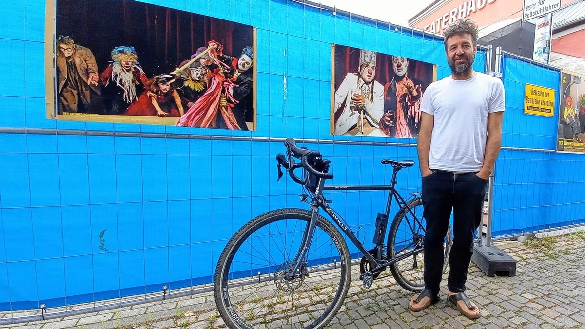 Jena verwirrt radelnden Holländer