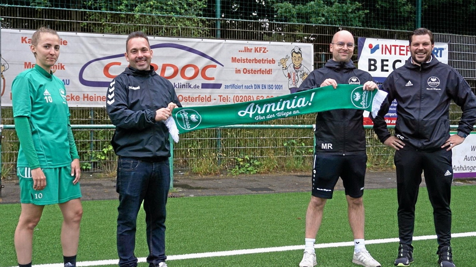 Trainer Marcel Loosberg übernimmt bei den Arminia-Damen
