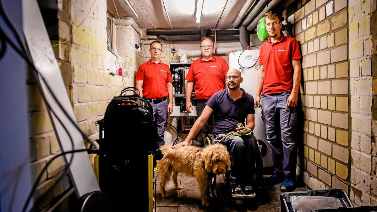 Heizung nach Flut kaputt: Essener Handwerker helfen Familie