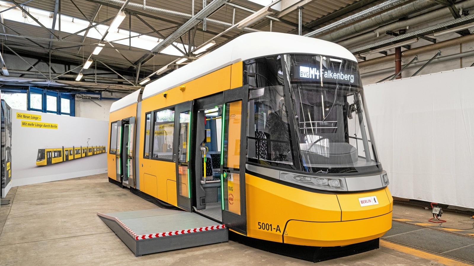 BVG: So soll die neue Tram in Berlin aussehen