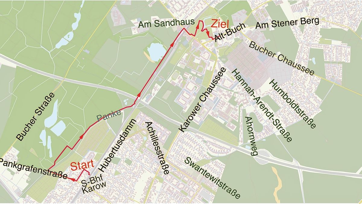 Spaziergang in Berlin-Pankow: Immer entlang der Panke