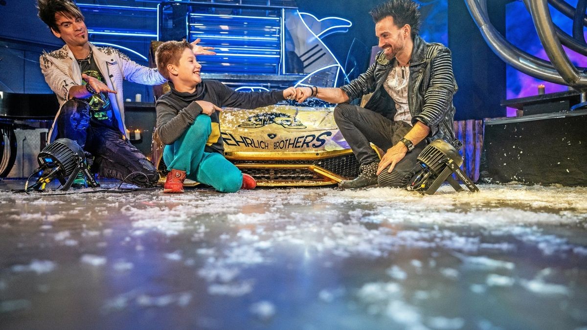 Kinderreporter Jan zu Besuch bei den Ehrlich Brothers