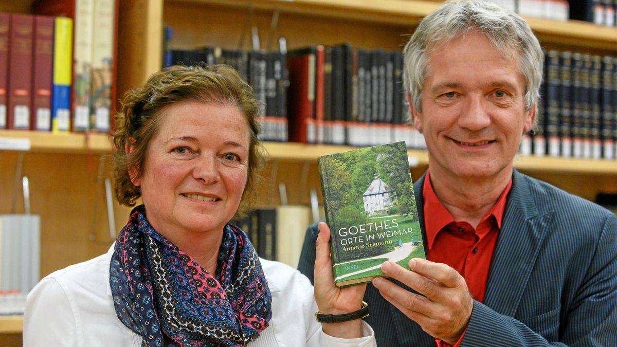 Buchvorstellung bei Stadtrundgang durch Weimar