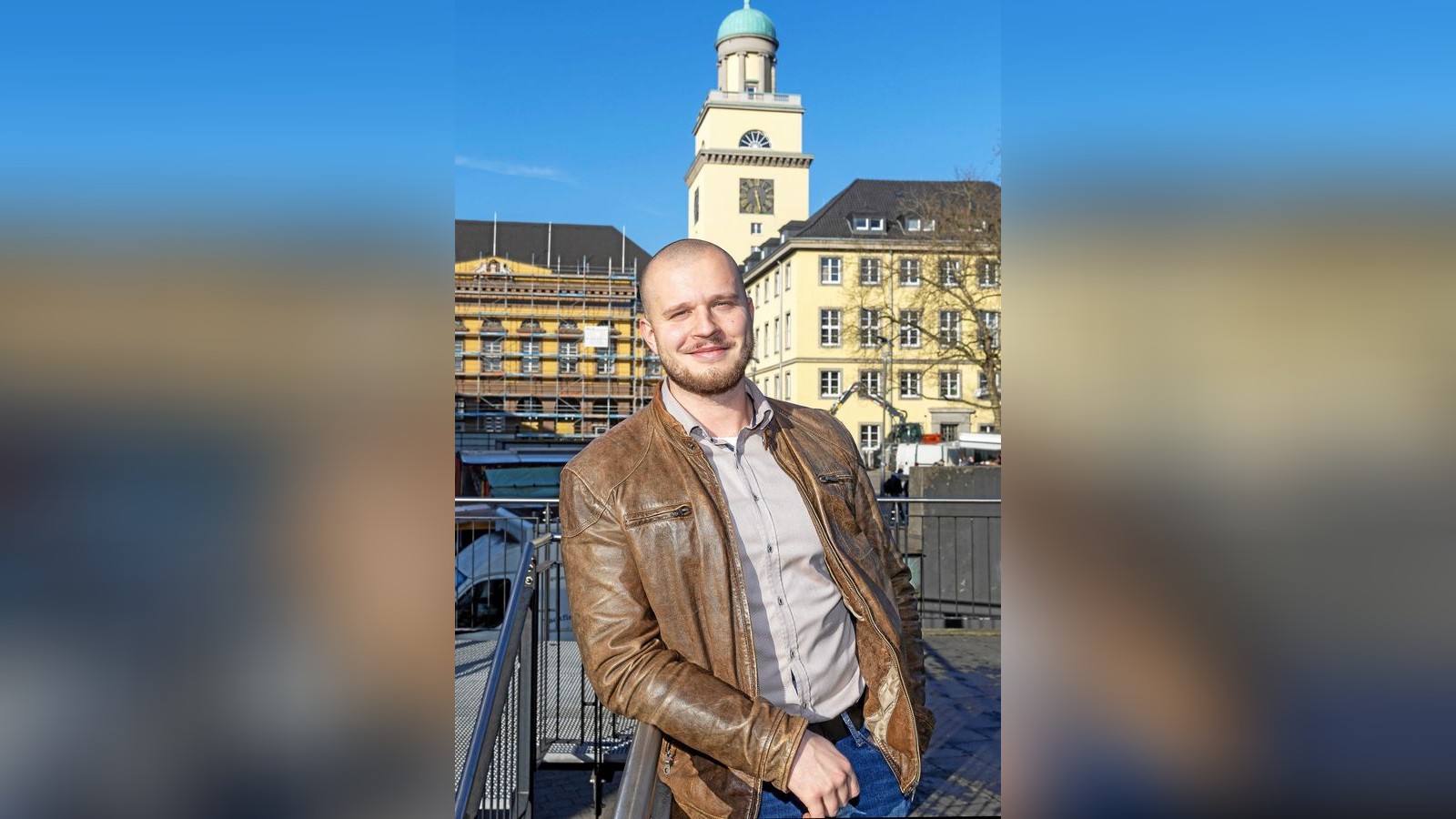 Benjamin Bleske ist Wittens jüngster Ratsherr