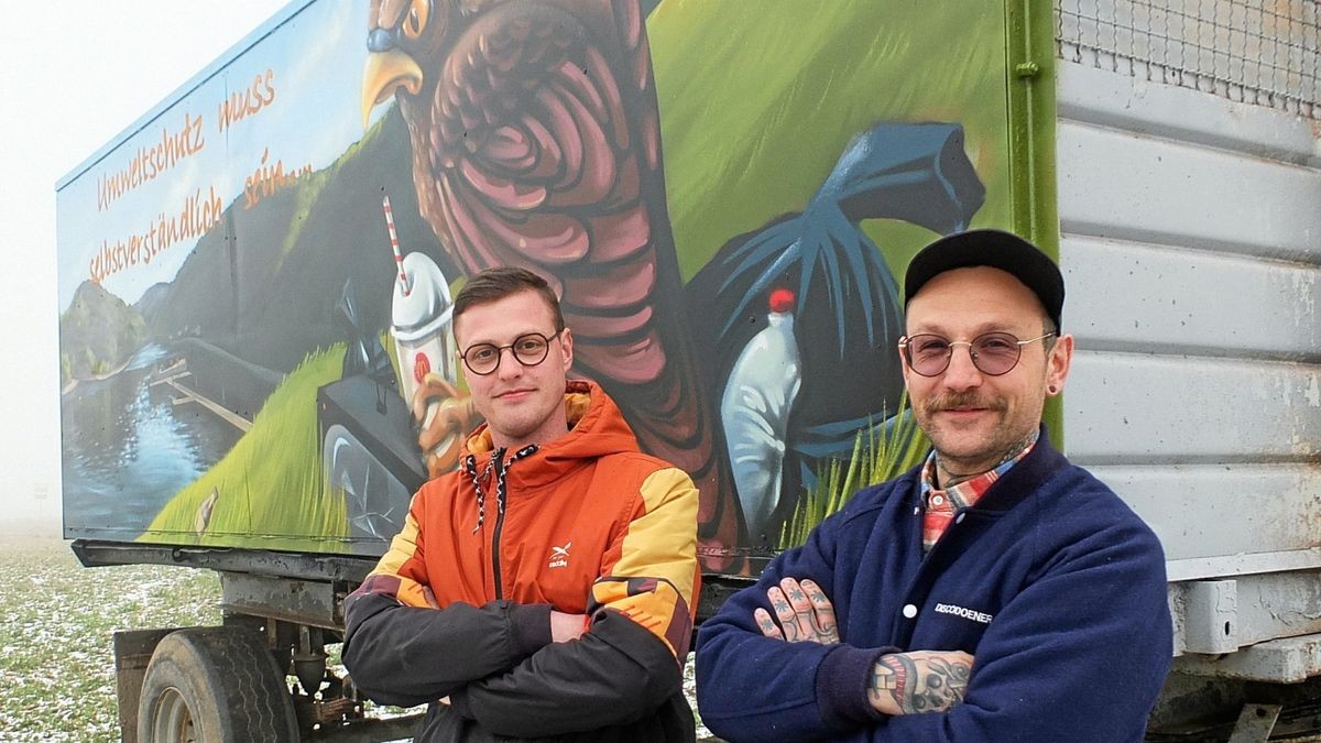 Graffitis rufen auf zum Frühjahrsputz am Hohenwarte-Stausee