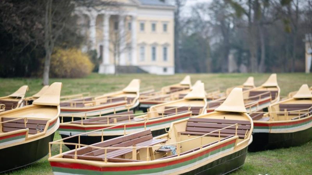 Dessau-Wörlitzer Gartenreich lädt zu Gondelfahrten ein