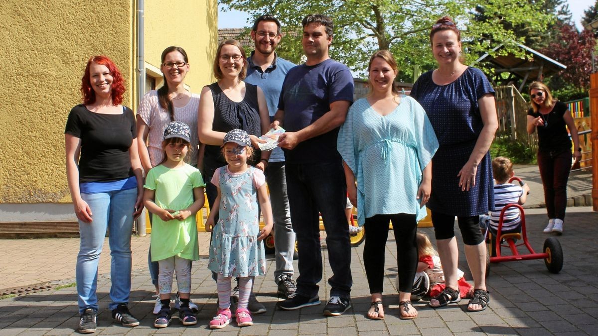 Kita sammelt 704,45 Euro für Pößnecker Kinderwald