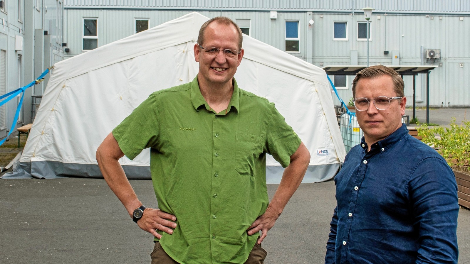 Andre Volke und Henning Kramer helfen Menschen aus der Ukraine