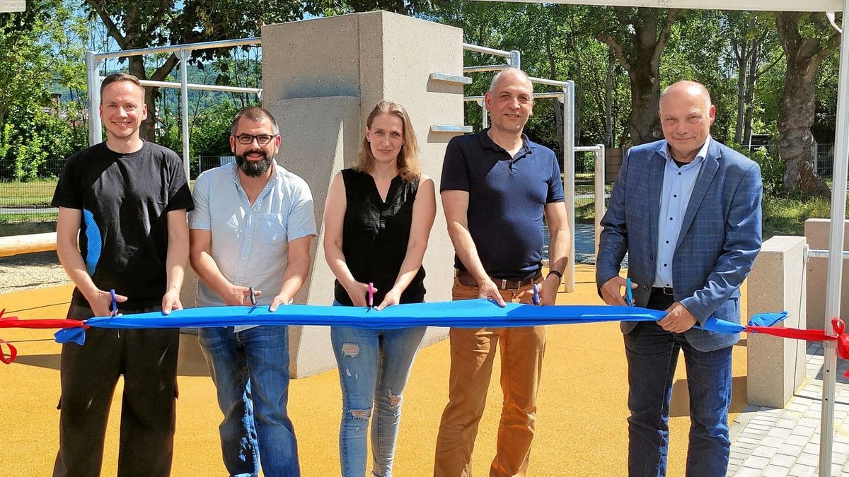 Erste Parkour-Anlage Thüringens in Jena-Nord eröffnet