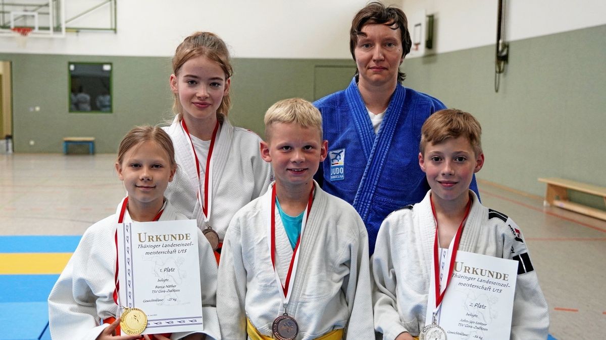 Geraer Judoka erfolgreich: Näther und Schneider holen Gold in Schmölln