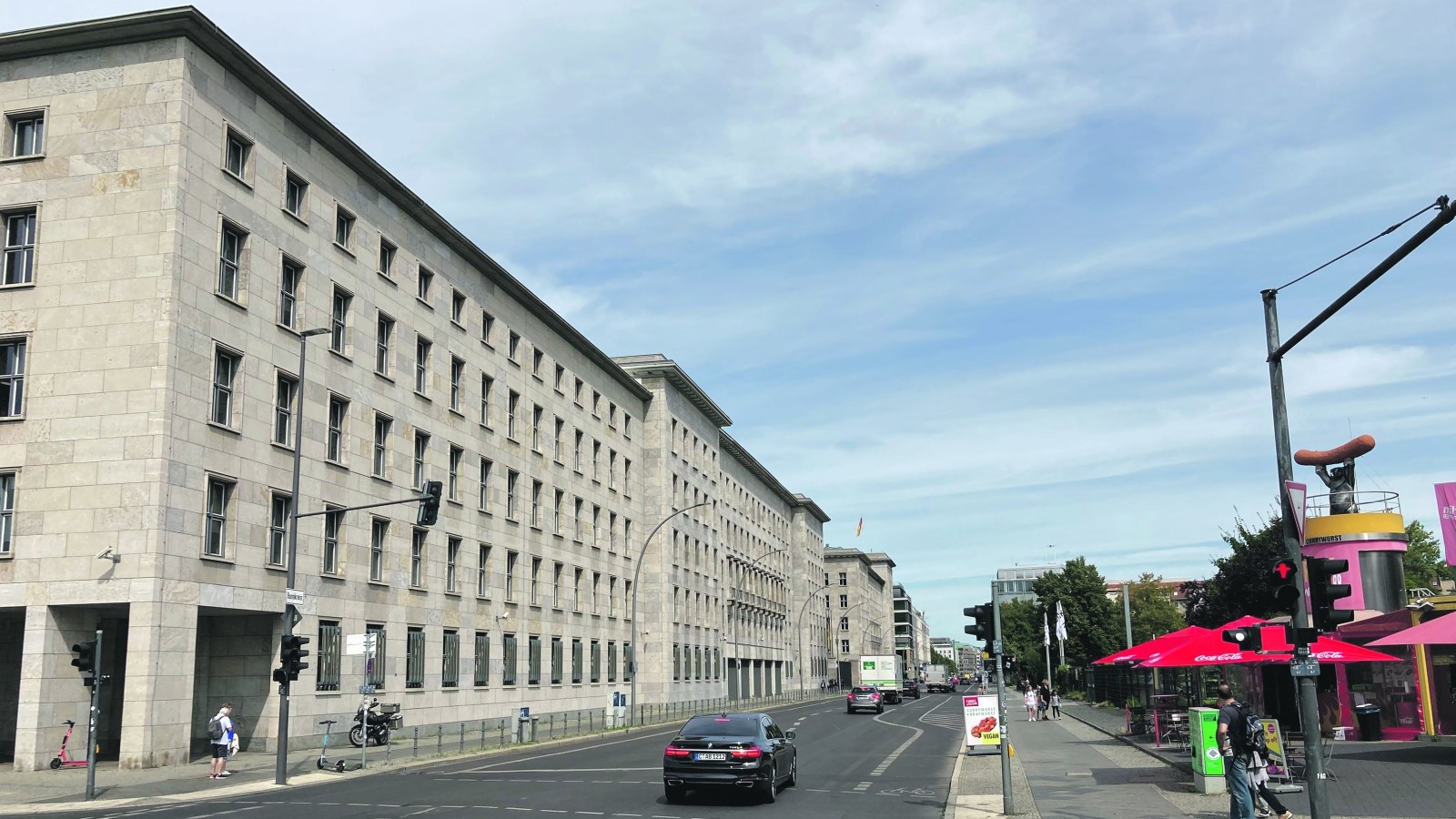 Die Wilhelmstraße ist eine Straße mit Geschichte