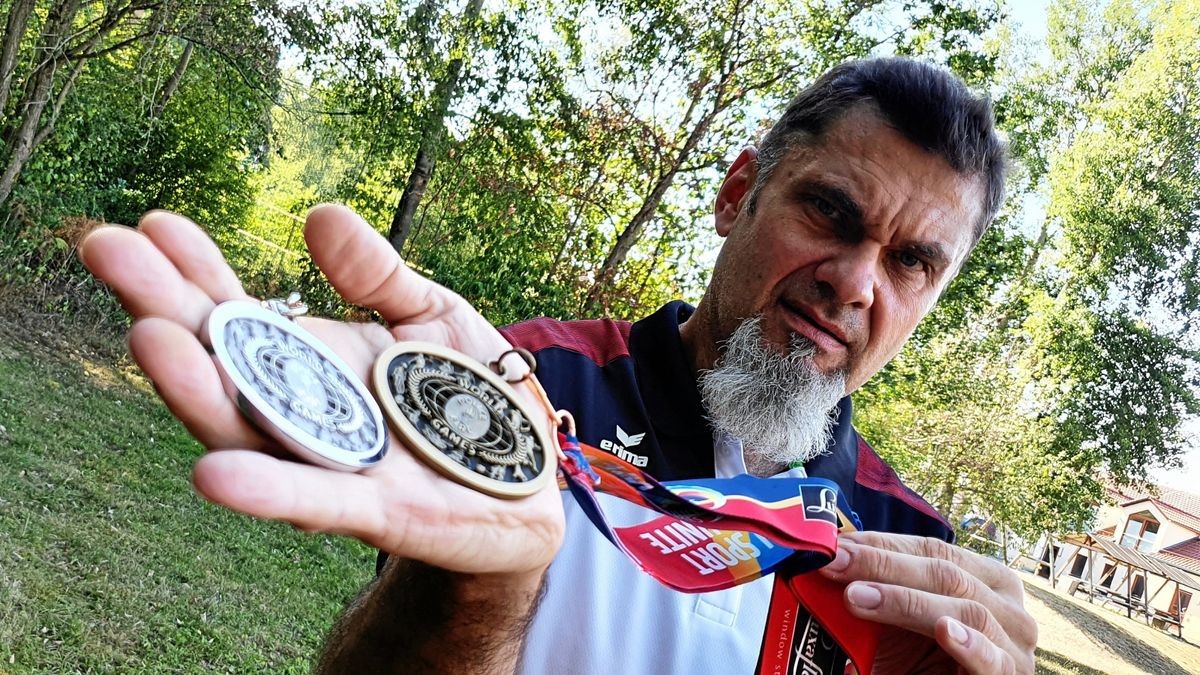 Polizist aus dem Saale-Holzland gewinnt zwei Medaillen bei WM