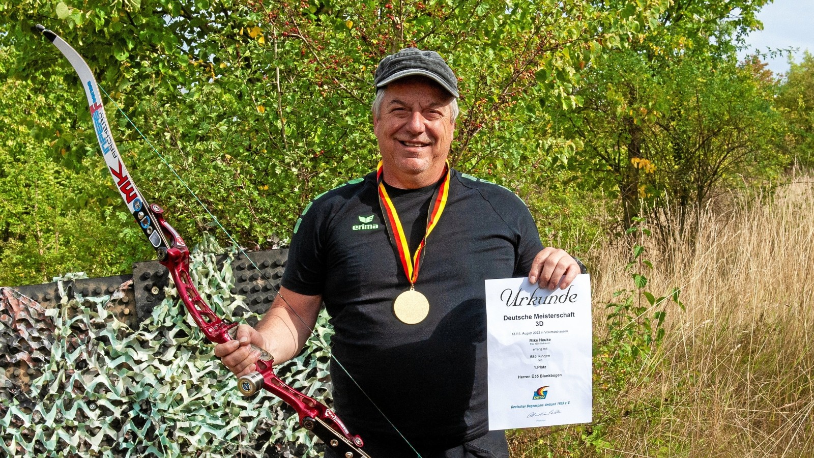 Wie ein Zufall Mike Heuke zum Bogensport brachte