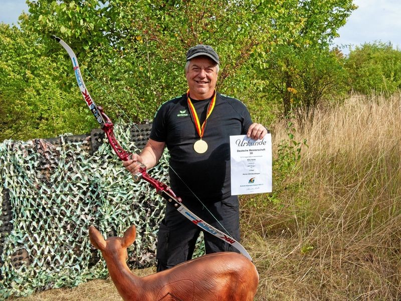 Wie ein Zufall Mike Heuke zum Bogensport brachte