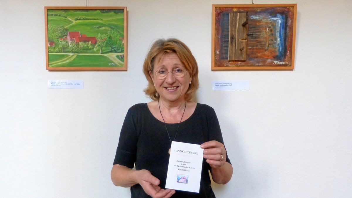 Landkultur in Großlöbichau stellt Bilder lokaler Künstler aus