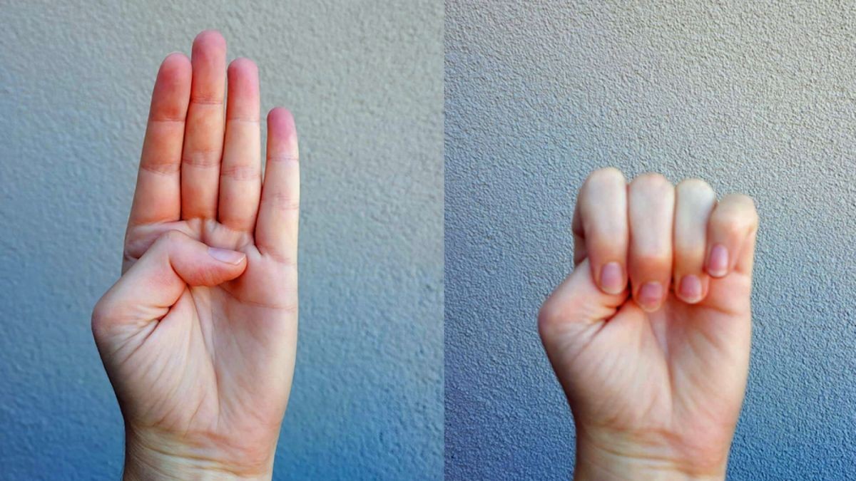 Signal for help: Jugendliche erkennen Hilfezeichen von Frau und ...