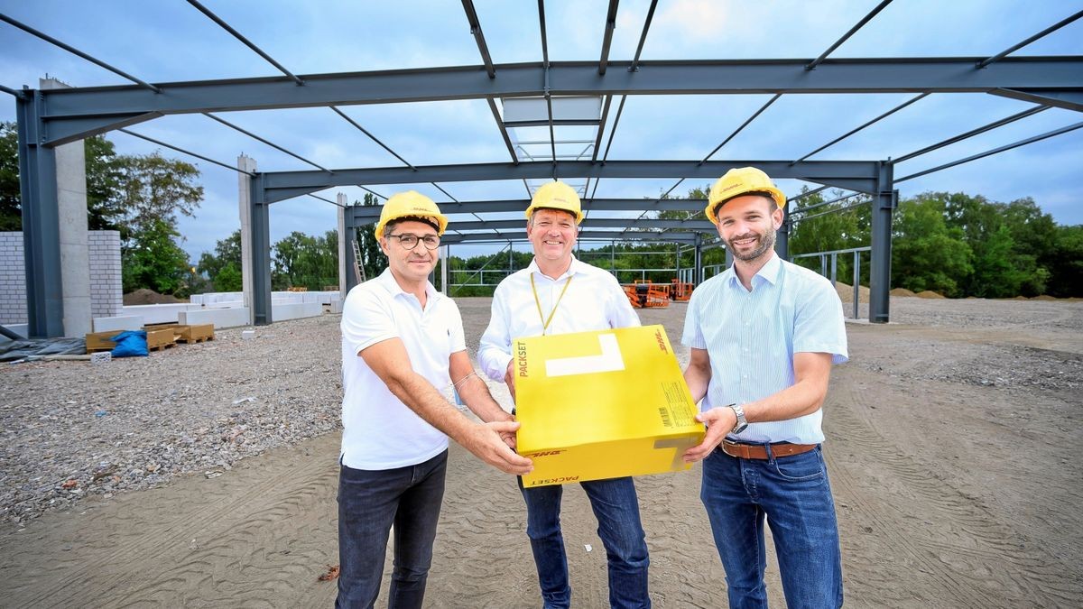 Deutsche Post baut CO2-neutralen Zustellstützpunkt in Buer