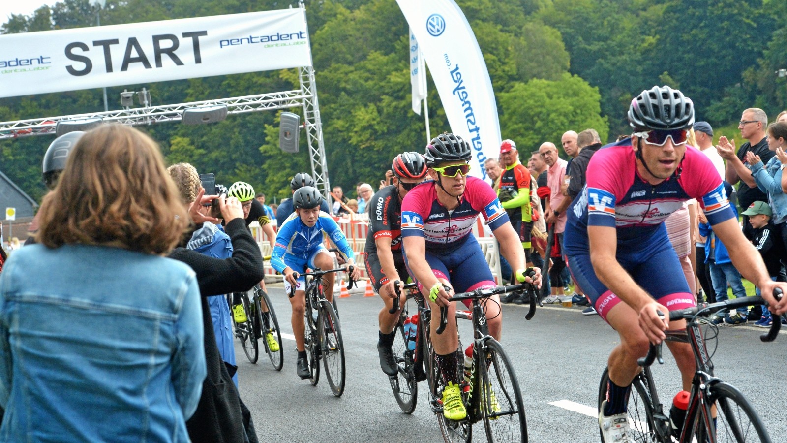 Radrennen „Rund um den Sonnenstein“ des VfB Jützenbach: Teilnehmerrekord wackelt