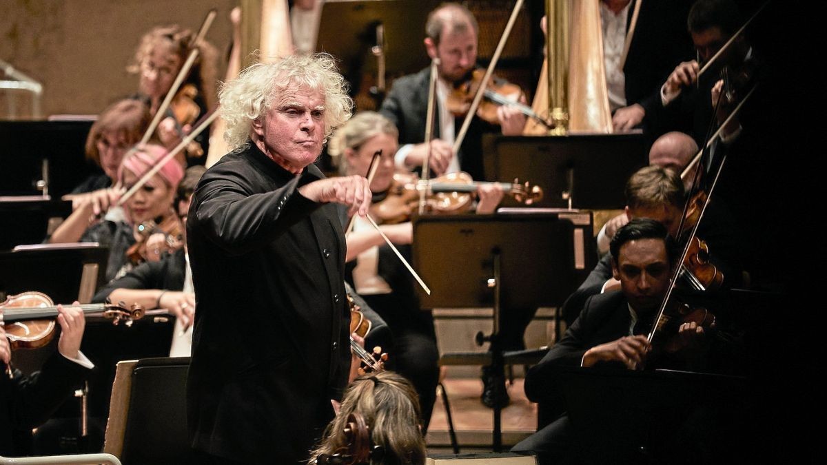 Simon Rattles Lust auf rhythmische Vertracktheit