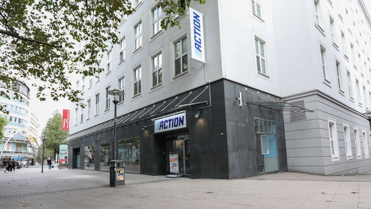 Action hat jetzt eine Filiale in der Essener Innenstadt