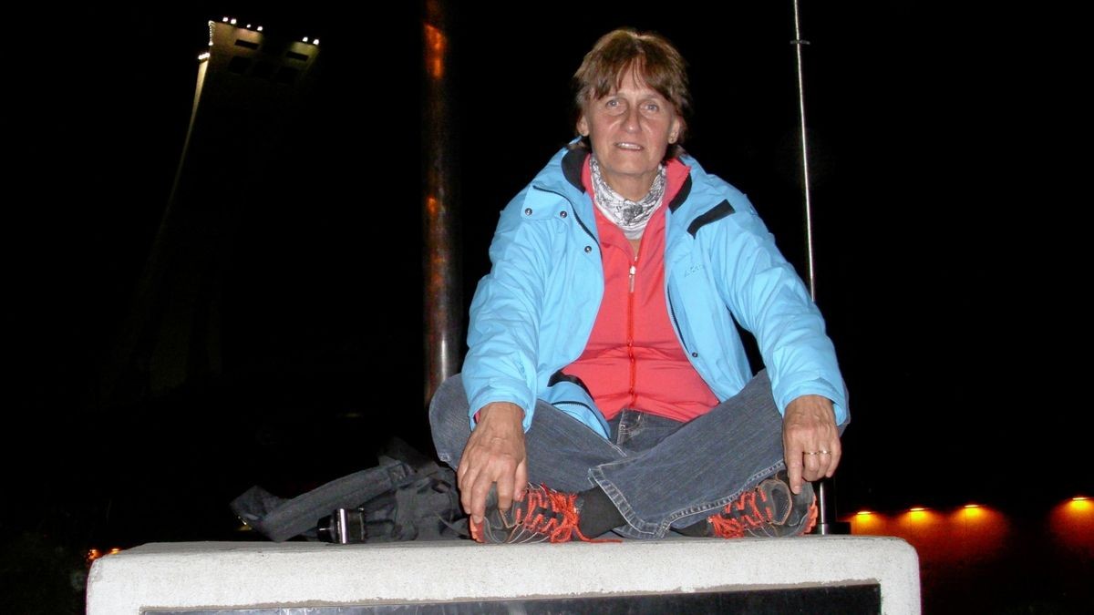 Eine große Bühne gern für die Kleinsten: Hürdenläuferin Johanna Klier ...